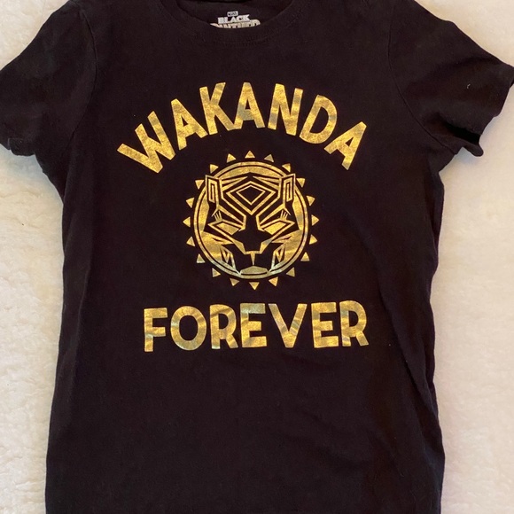 Marvel Black Panther | Shirts & Tops | Wakanda Forever Tshirt | Poshmark